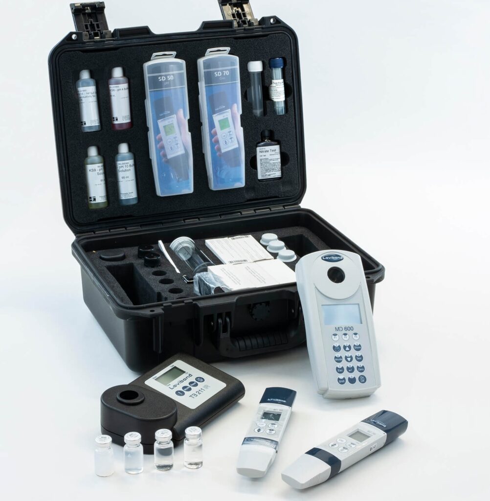 Kit d'analyse physico-chimique de l'eau Water Safety Kit Chemical ...
